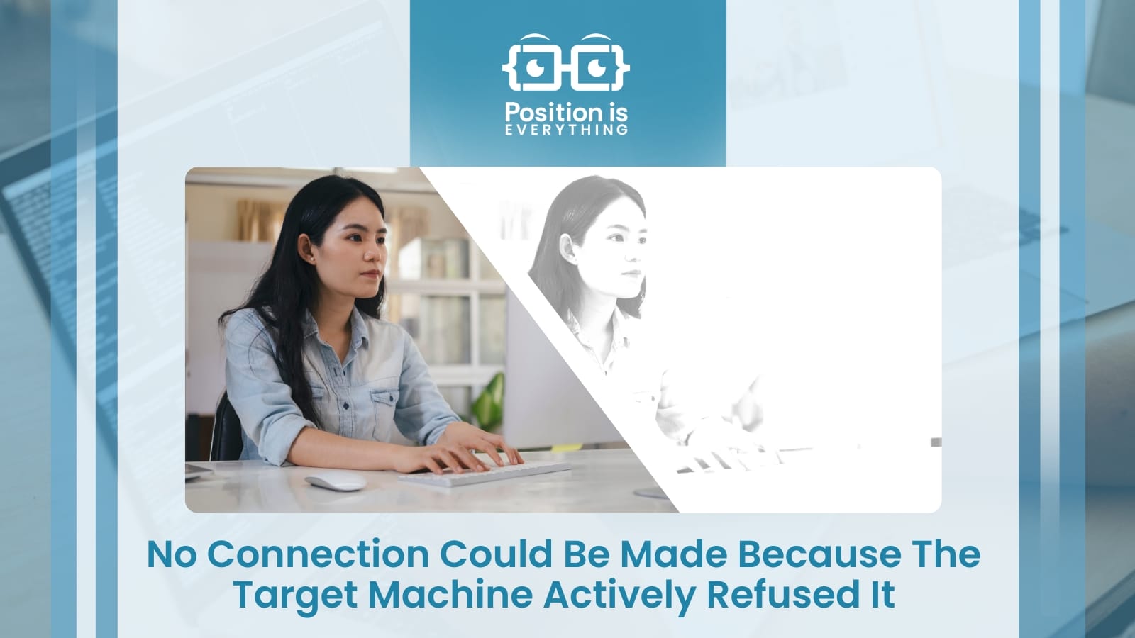 No Connection Could Be Made Because The Target Machine Actively Refused