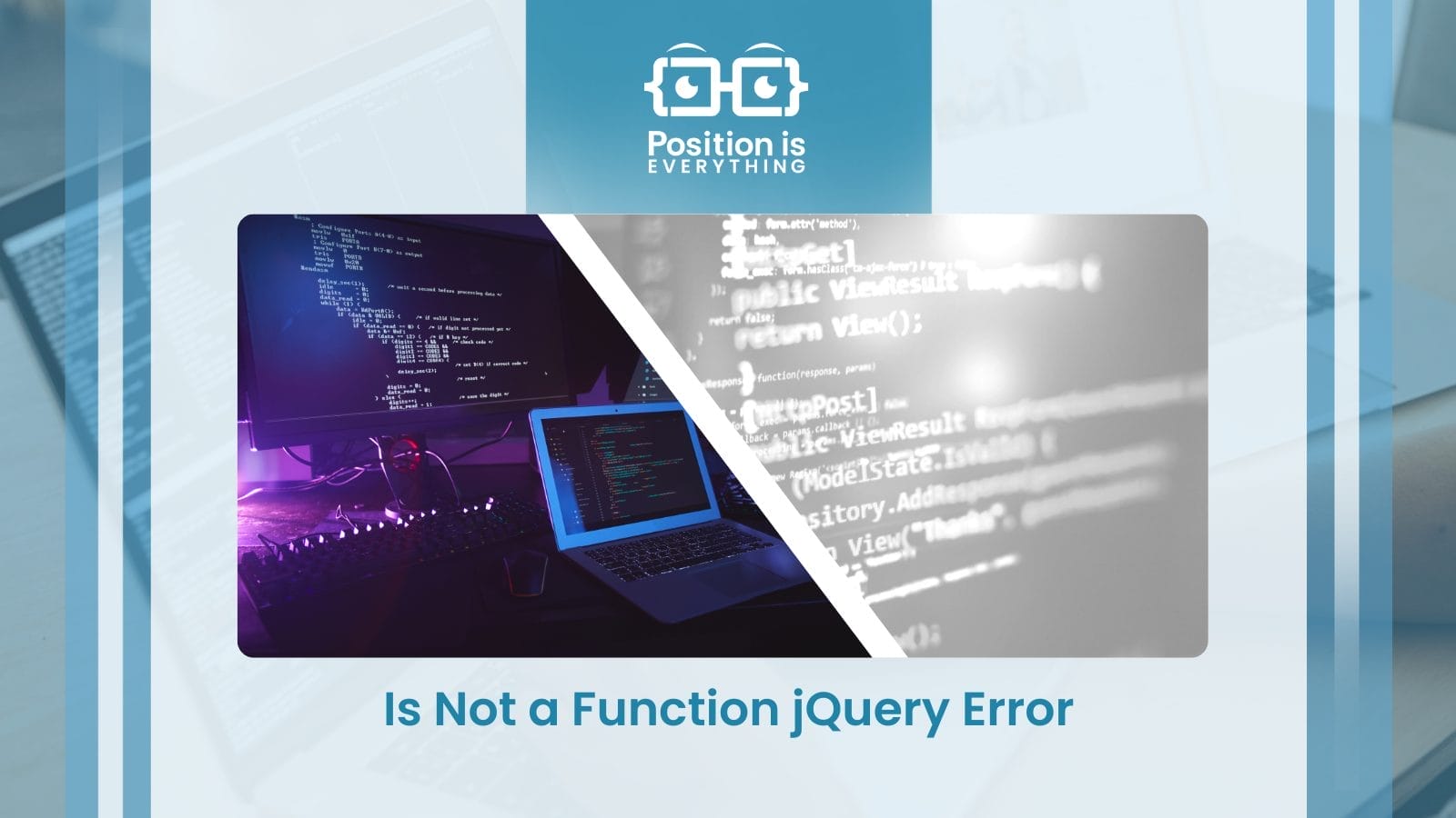 Is Not a Function jQuery Error: Solutions for Everyone - Position Is ... Is Not a Function jQuery Error: Solutions for Everyone - Position Is ...