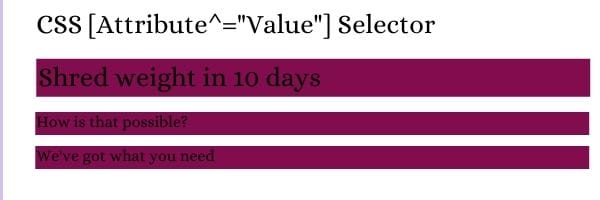 CSS Attribute Selector: Ways to Style Your HTML Elements - Position Is Everything