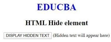 HTML Hide Code: Miraculous Ways To Make Texts and Elements Disappear ...