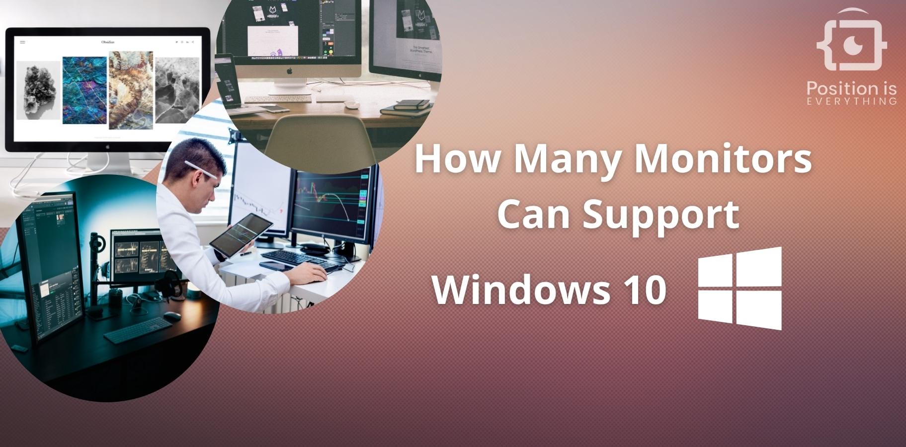 How Many Monitors Can Windows 10 Support: Multiple Monitors Setup ...