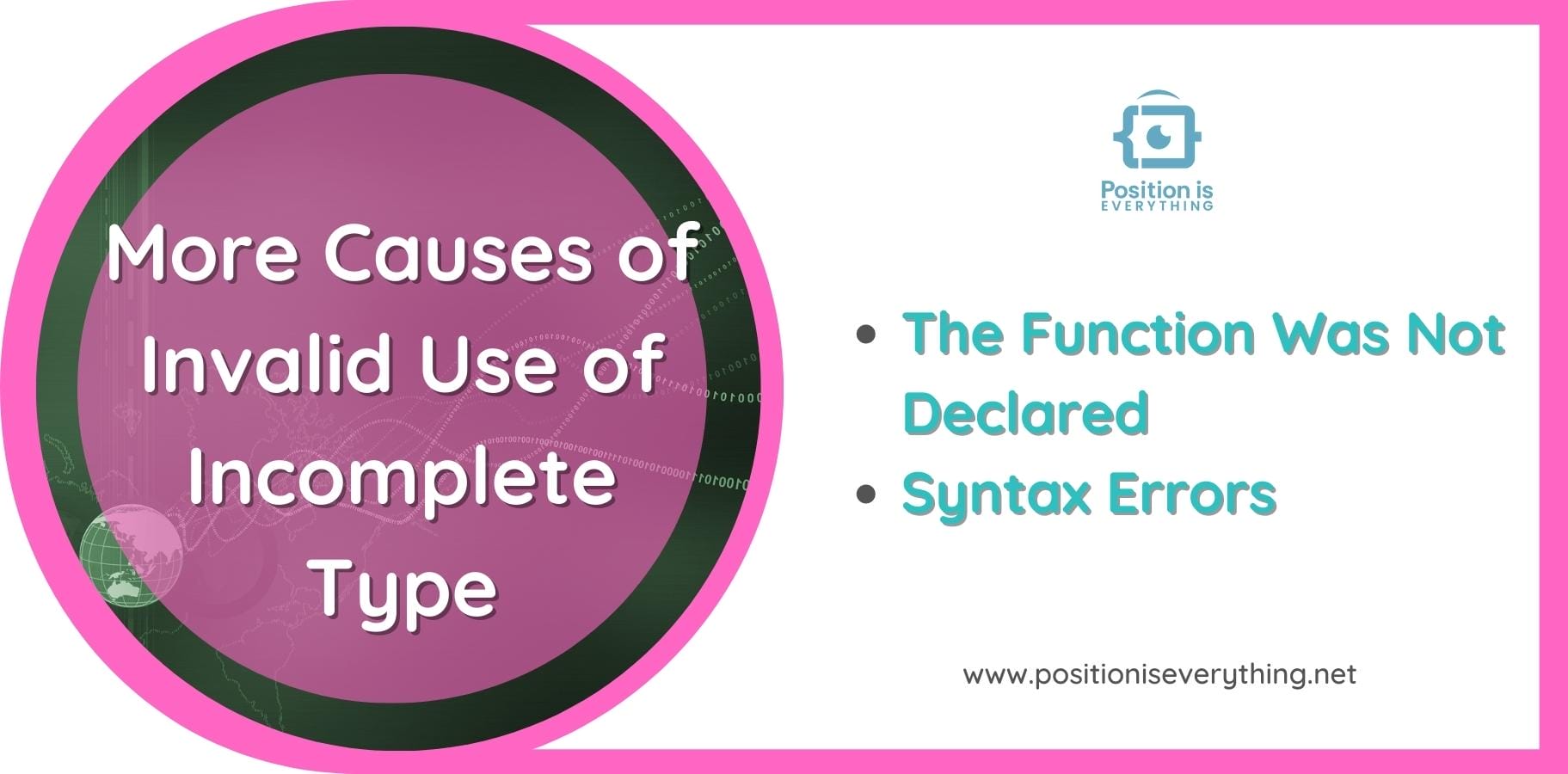 Invalid Use of Incomplete Type: Complete Guide on The Error