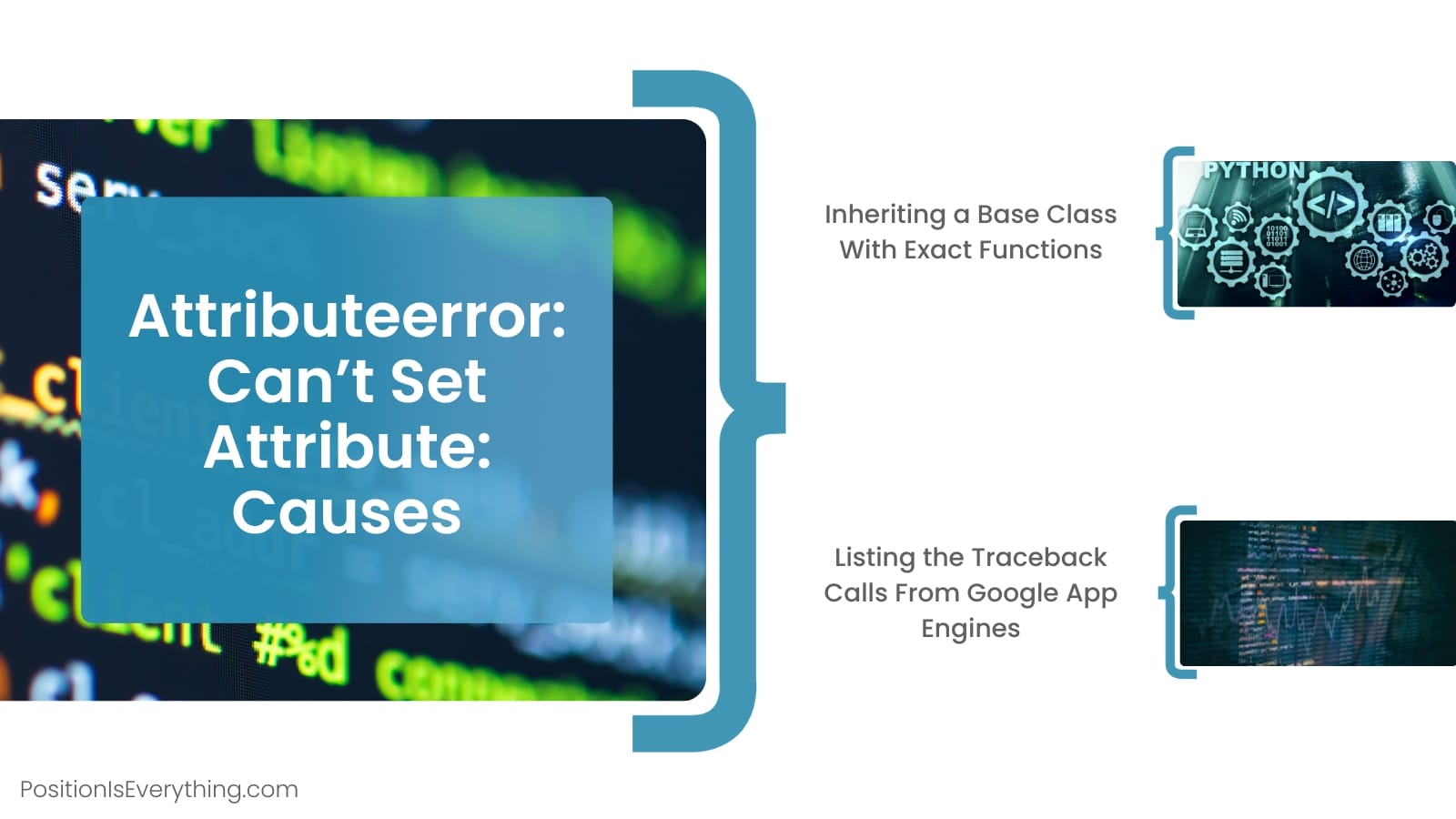 Attributeerror Can T Set Attribute Discover The Solutions Position Is Everything