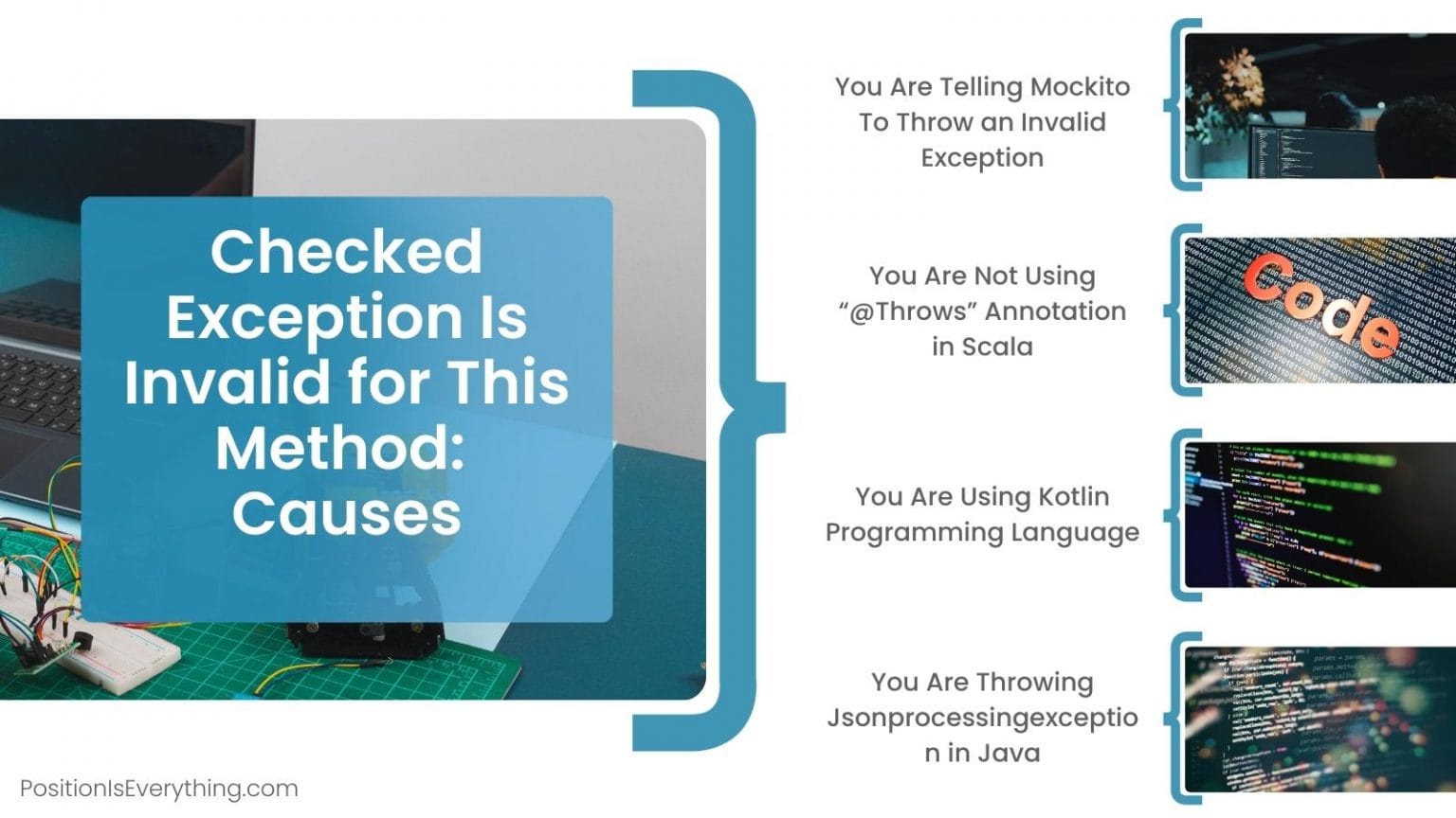 Checked Exception Is Invalid For This Method Fix Your Mockito Testing Position Is Everything