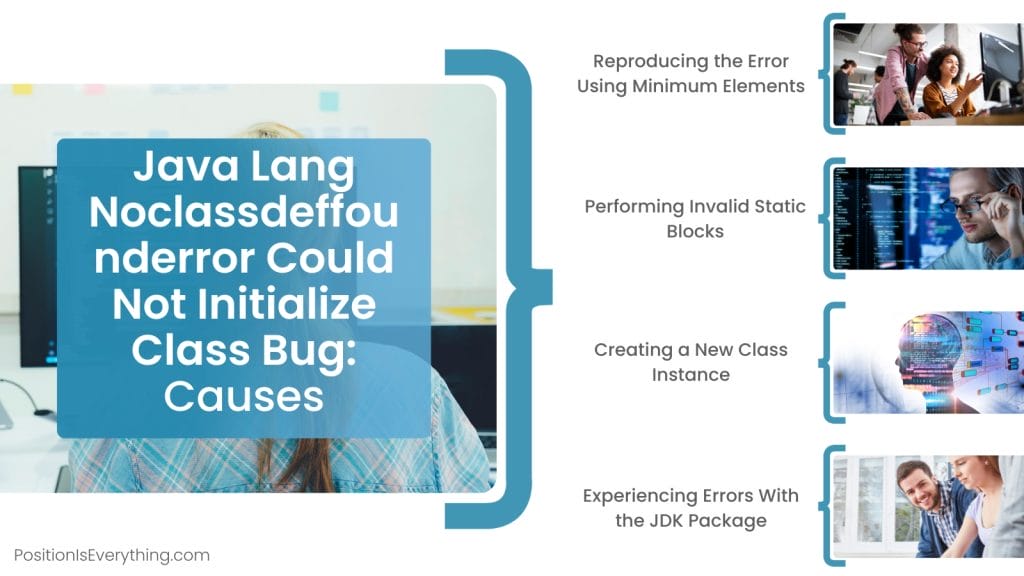 Java Lang Noclassdeffounderror Could Not Initialize Class - Position Is Everything