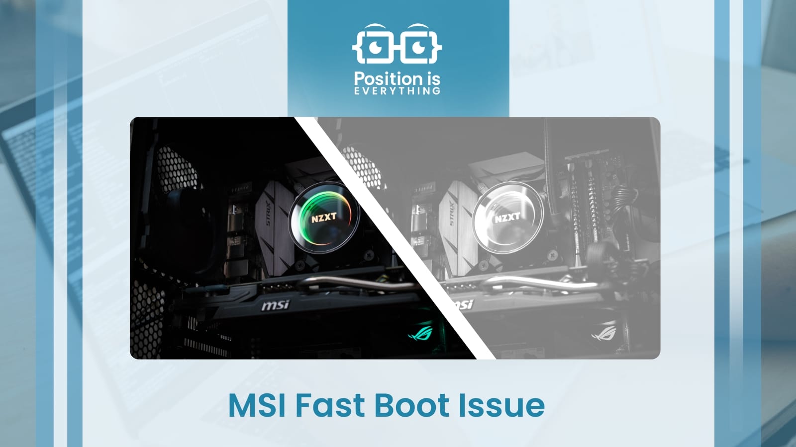 MSI Fast Boot: Handy Solutions Make Your Computer Fast - Position Is Everything