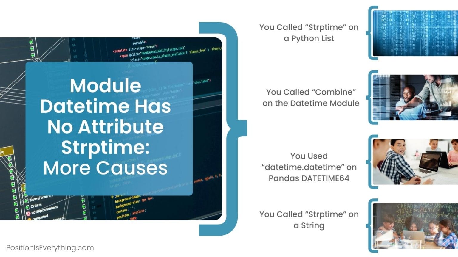 Module Datetime Has No Attribute Strptime: 8 Solutions for You! - Position Is Everything