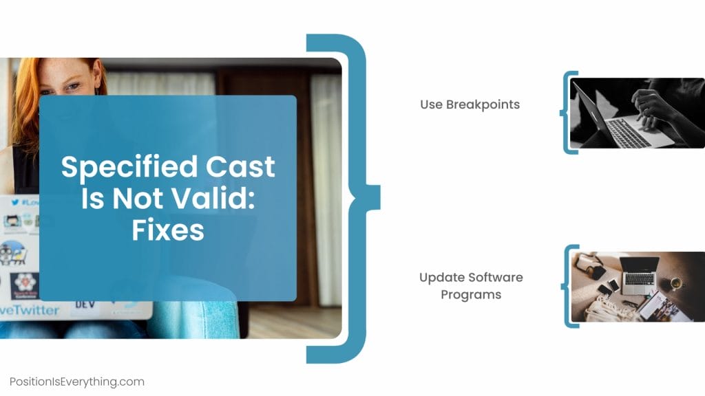 Specified Cast Is Not Valid – Understanding the Error - Position Is Everything