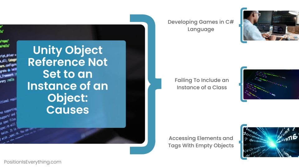 Unity Object Reference Not Set to an Instance of an Object: Fixed! - Position Is Everything