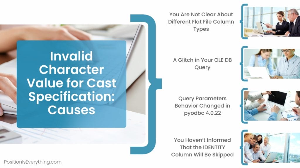 Invalid Character Value for Cast Specification: Tips To Fix - Position Is Everything