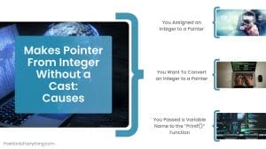 Makes Pointer From Integer Without a Cast: Fix It Now! - Position Is Everything