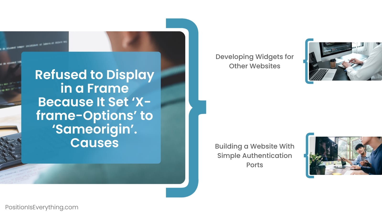 Refused to Display in a Frame Because It Set ‘X-frame-Options’ to ‘Sameorigin’. - Position Is ...