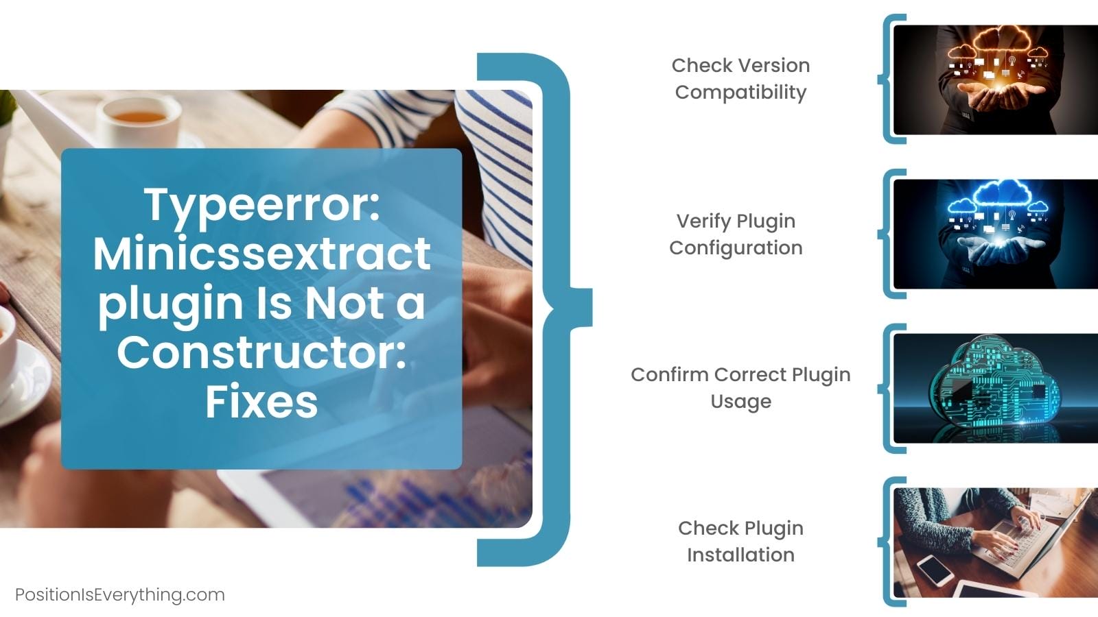 Typeerror Minicssextractplugin Is Not A Constructor Solved Position Is Everything