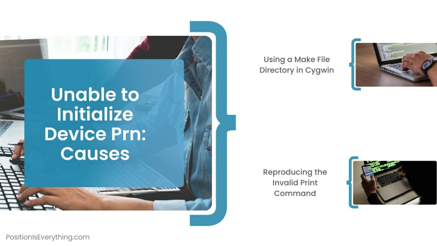 Unable to Initialize Device Prn: An Annoying Python Error - Position Is Everything