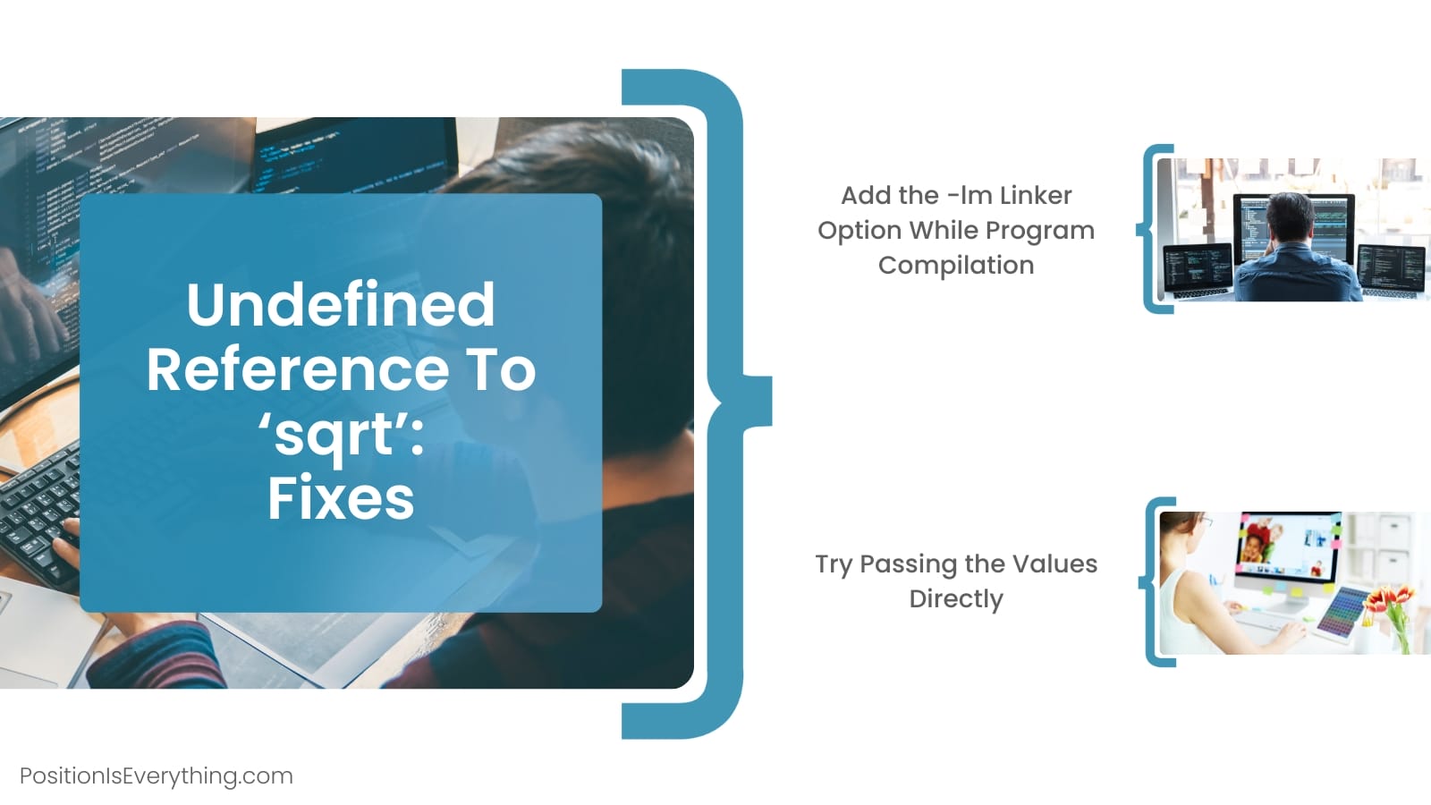 Undefined Reference To ‘sqrt’: What Are the Reasons? - Position Is Everything