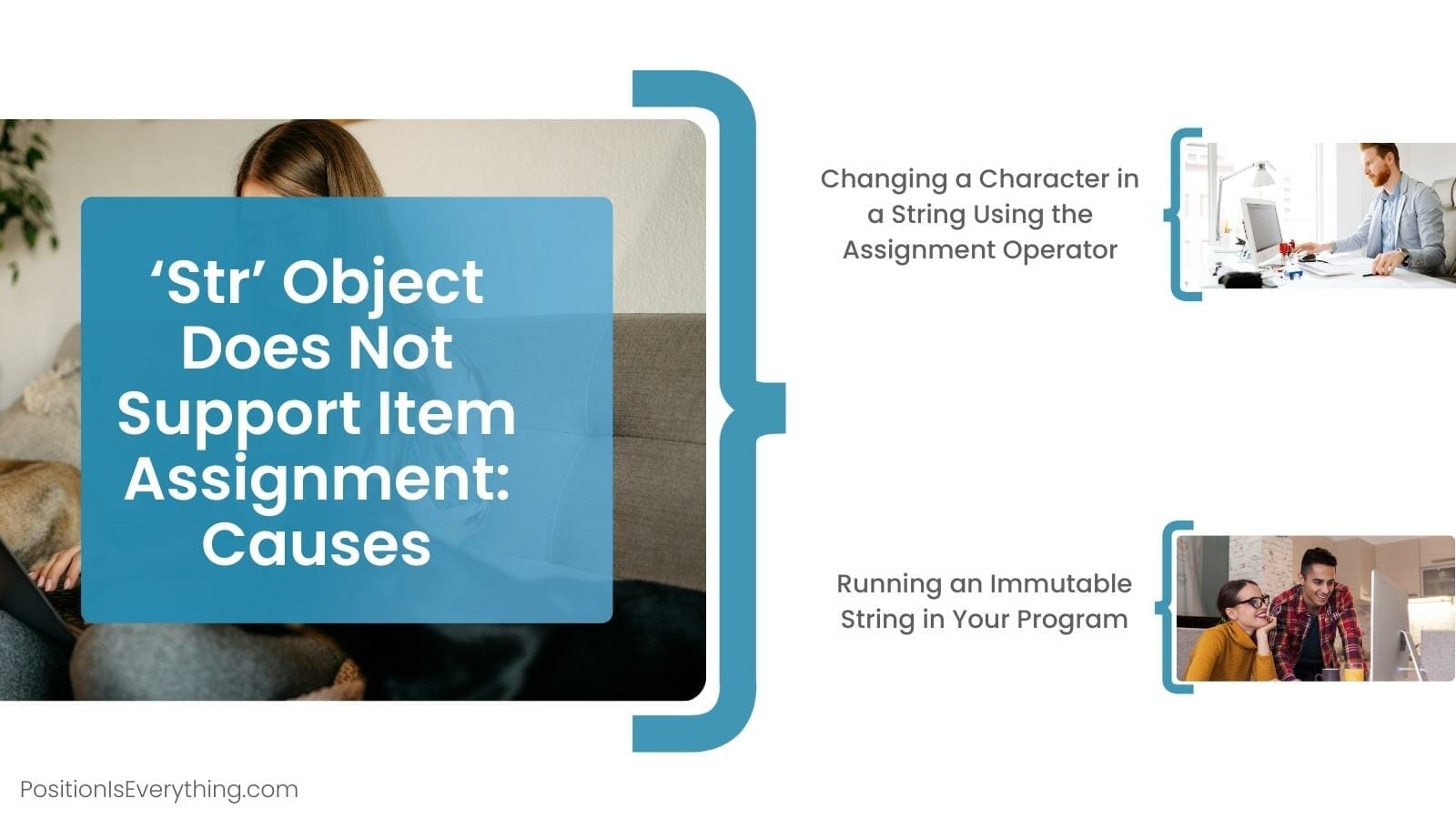 ‘Str’ Object Does Not Support Item Assignment: Debugged - Position Is ...