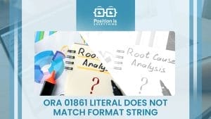 Ora 01861 Literal Does Not Match Format String: Resolved - Position Is Everything