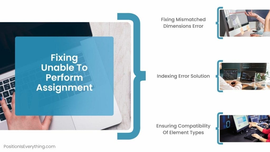 Unable To Perform Assignment Because the Left and Right Sides Have a ...