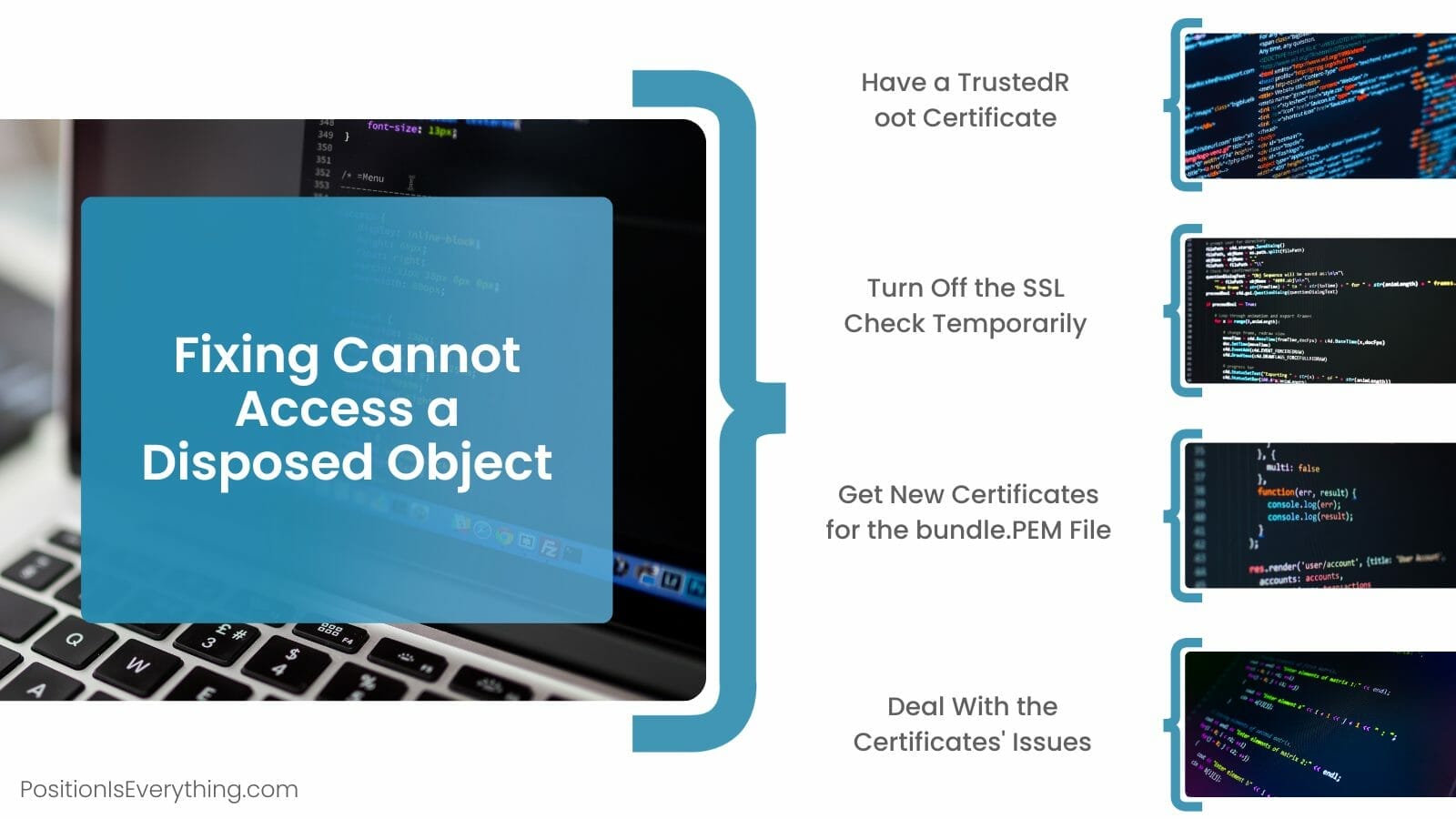 Cannot Access a Disposed Object ( Reasoning and Solutions) - Position ...