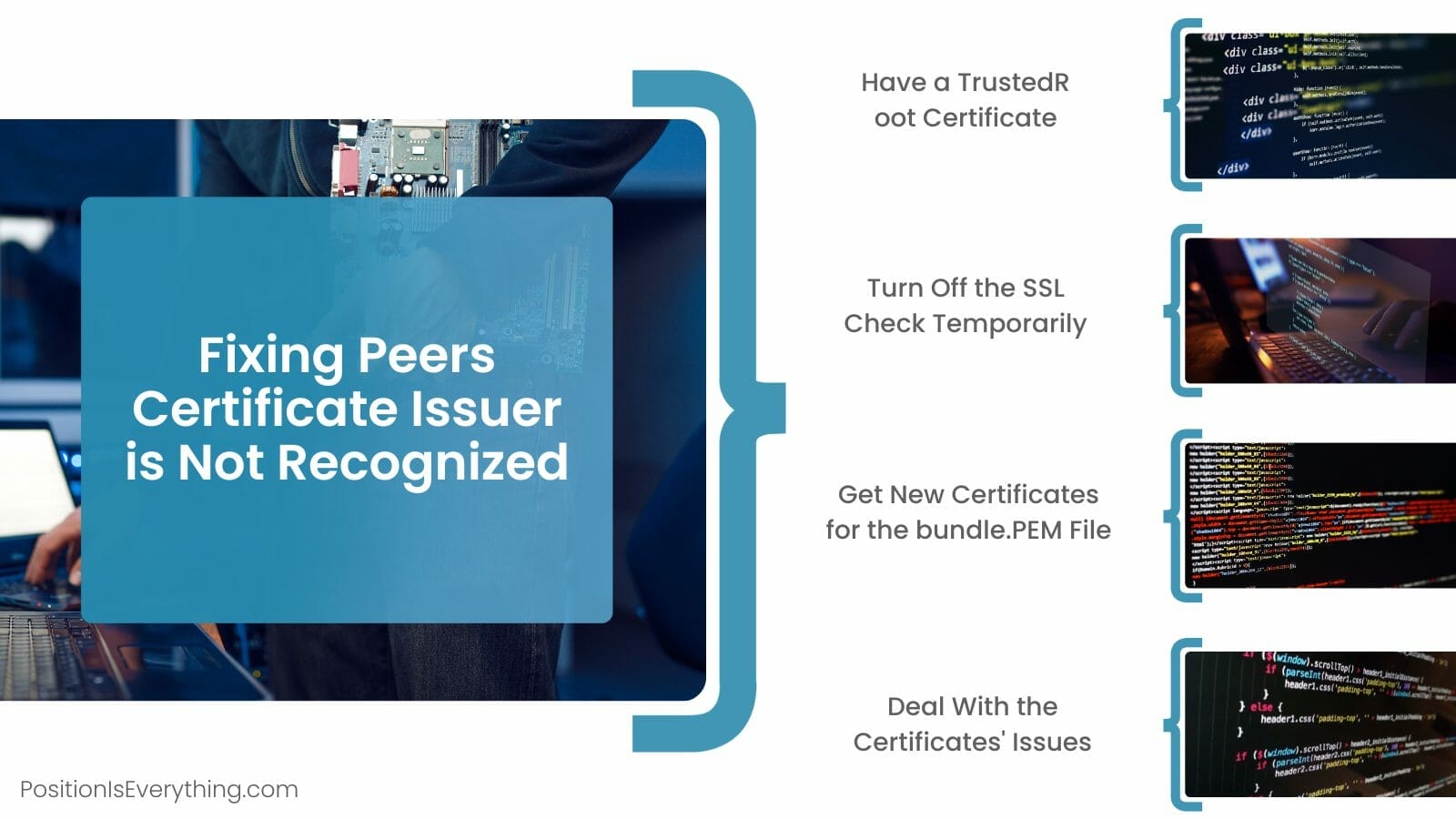 Peer's Certificate Issuer Is Not Recognized: What It Says? - Position ... Peer's Certificate Issuer Is Not Recognized: What It Says? - Position ...