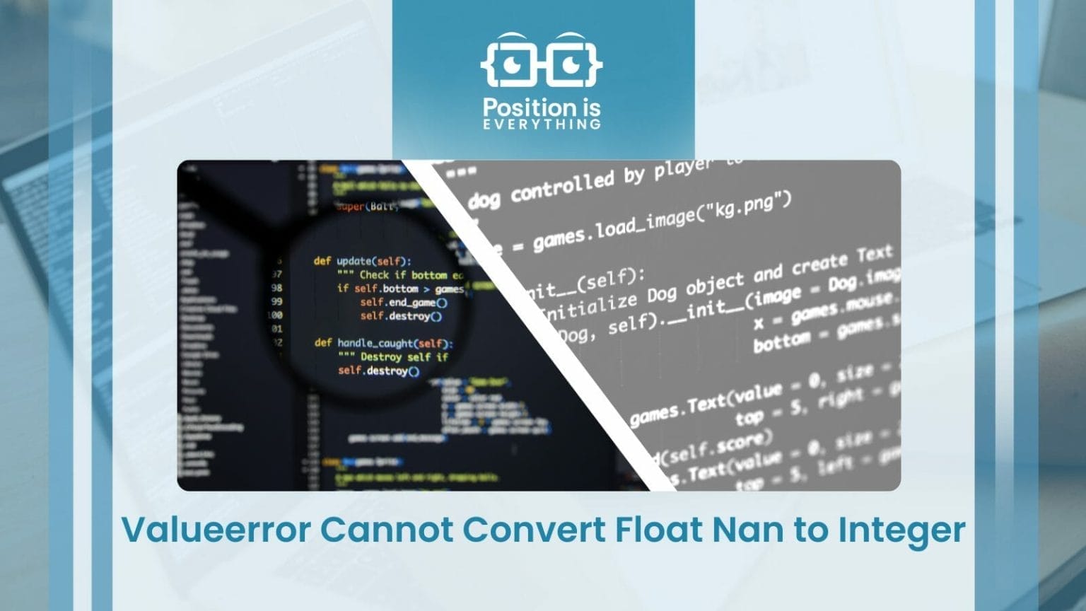 Valueerror Cannot Convert Float Nan to Integer: Solved - Position Is Everything