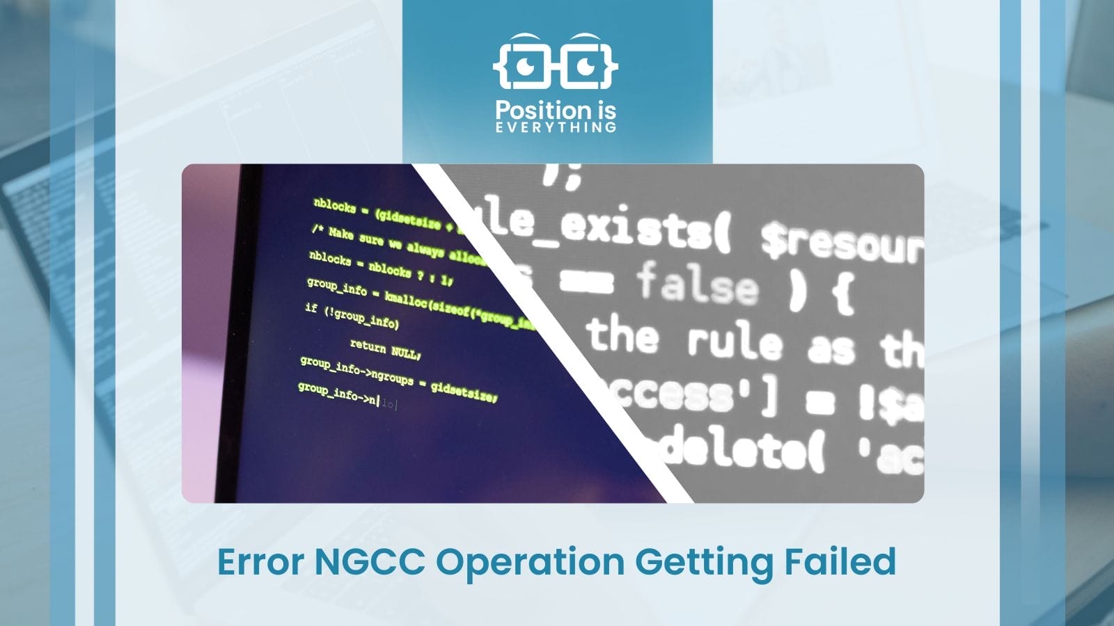 Error NGCC Operation Getting Failed: A Guide to Solutions - Position Is ...