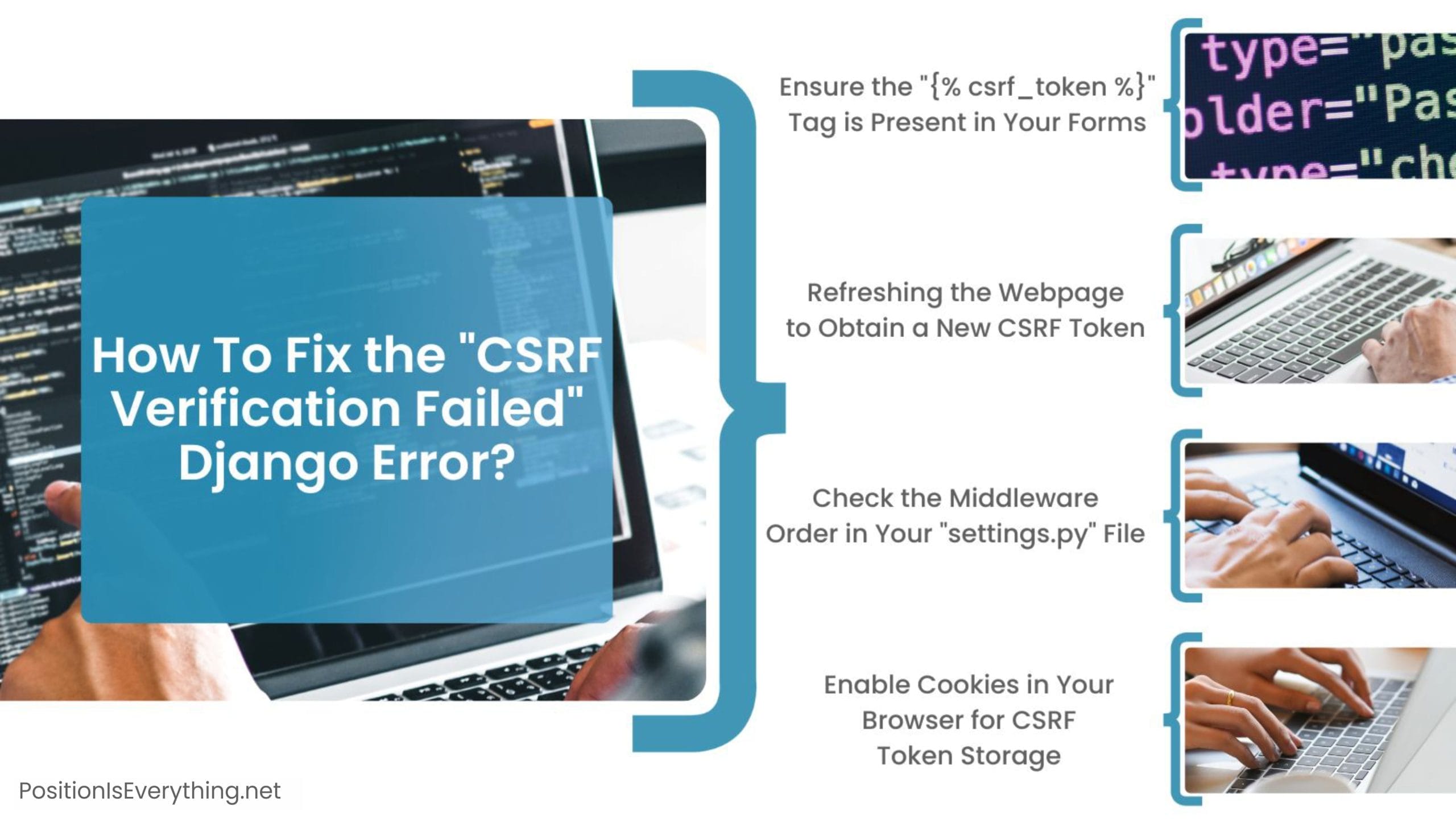 CSRF Verification Failed Request Aborted: Fix It Now! - Position Is Everything