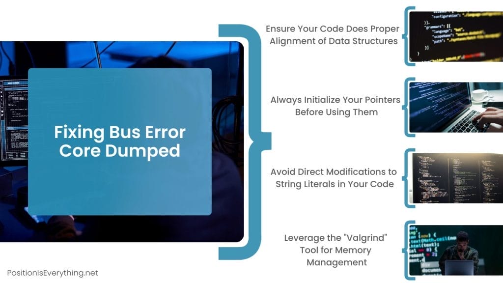 Bus Error (Core Dumped): Unraveling Actionable Quick Fixes! - Position ... Bus Error (Core Dumped): Unraveling Actionable Quick Fixes! - Position ...