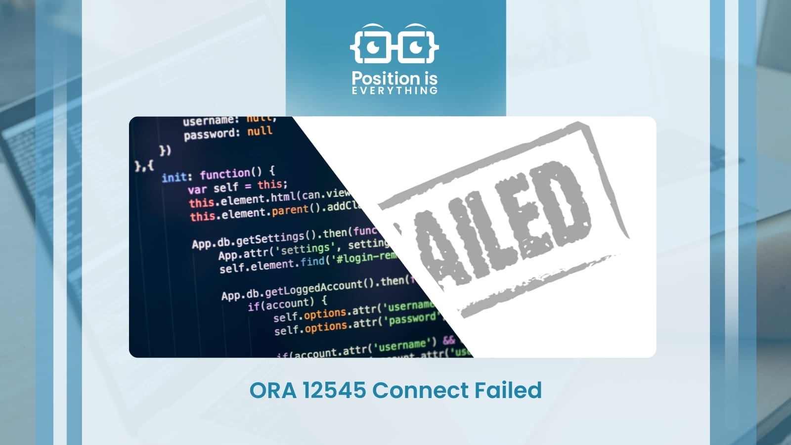 ORA 12545 Connect Failed: Repair Your Database Uptime - Position Is ... ORA 12545 Connect Failed: Repair Your Database Uptime - Position Is ...