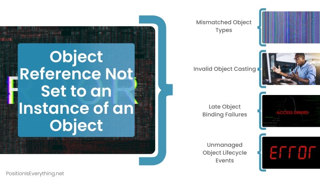 Object Reference Not Set to an Instance of an Object: Fixed! - Position Is Everything
