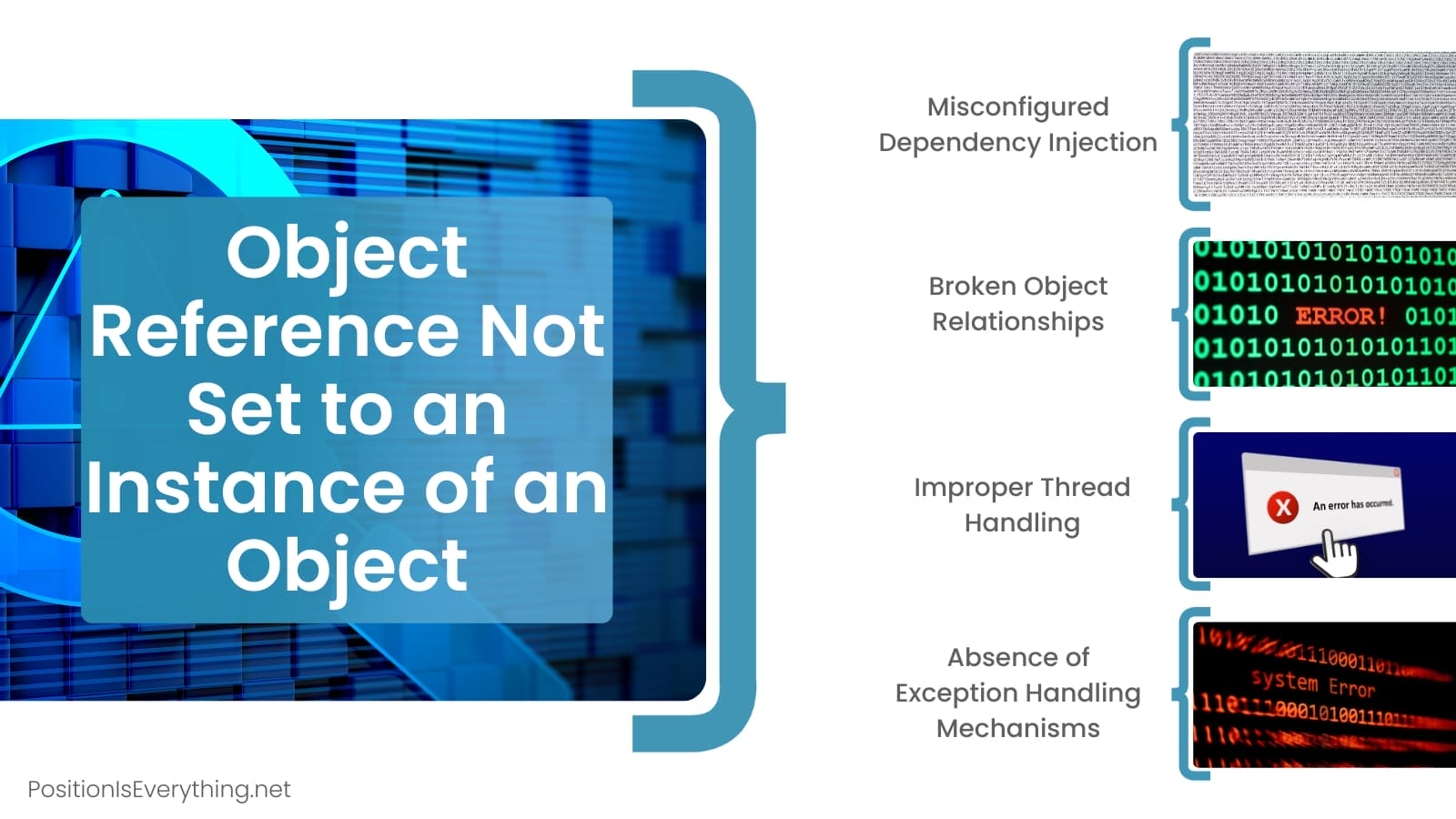 Object Reference Not Set To An Instance Of An Object Fixed Position Is Everything