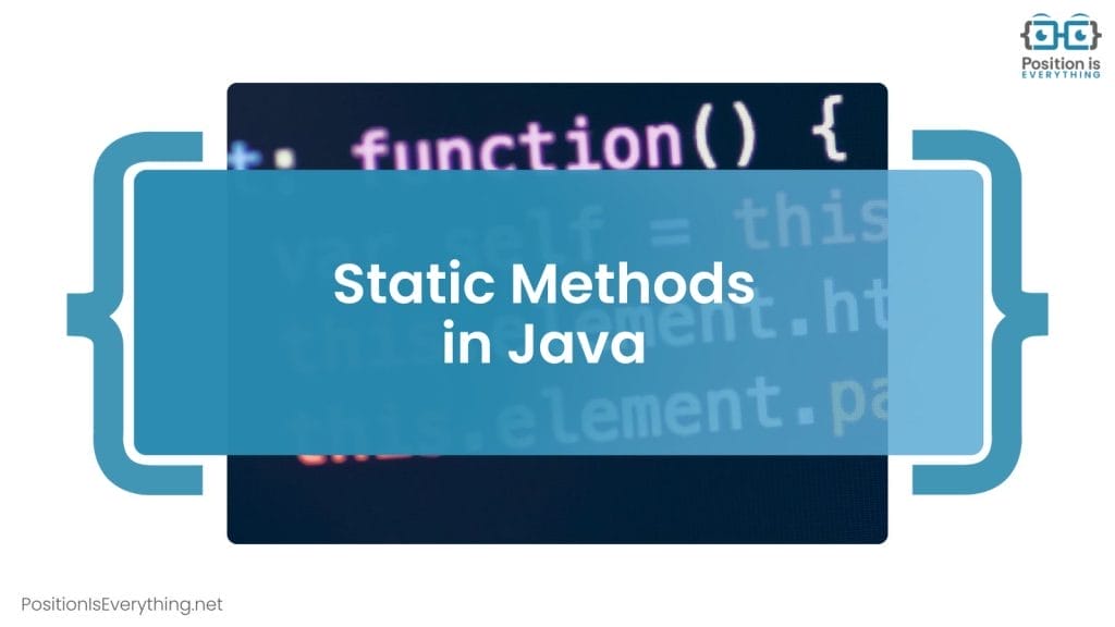 Python Static Method Learn The Syntax And Start Using It Position Is Everything