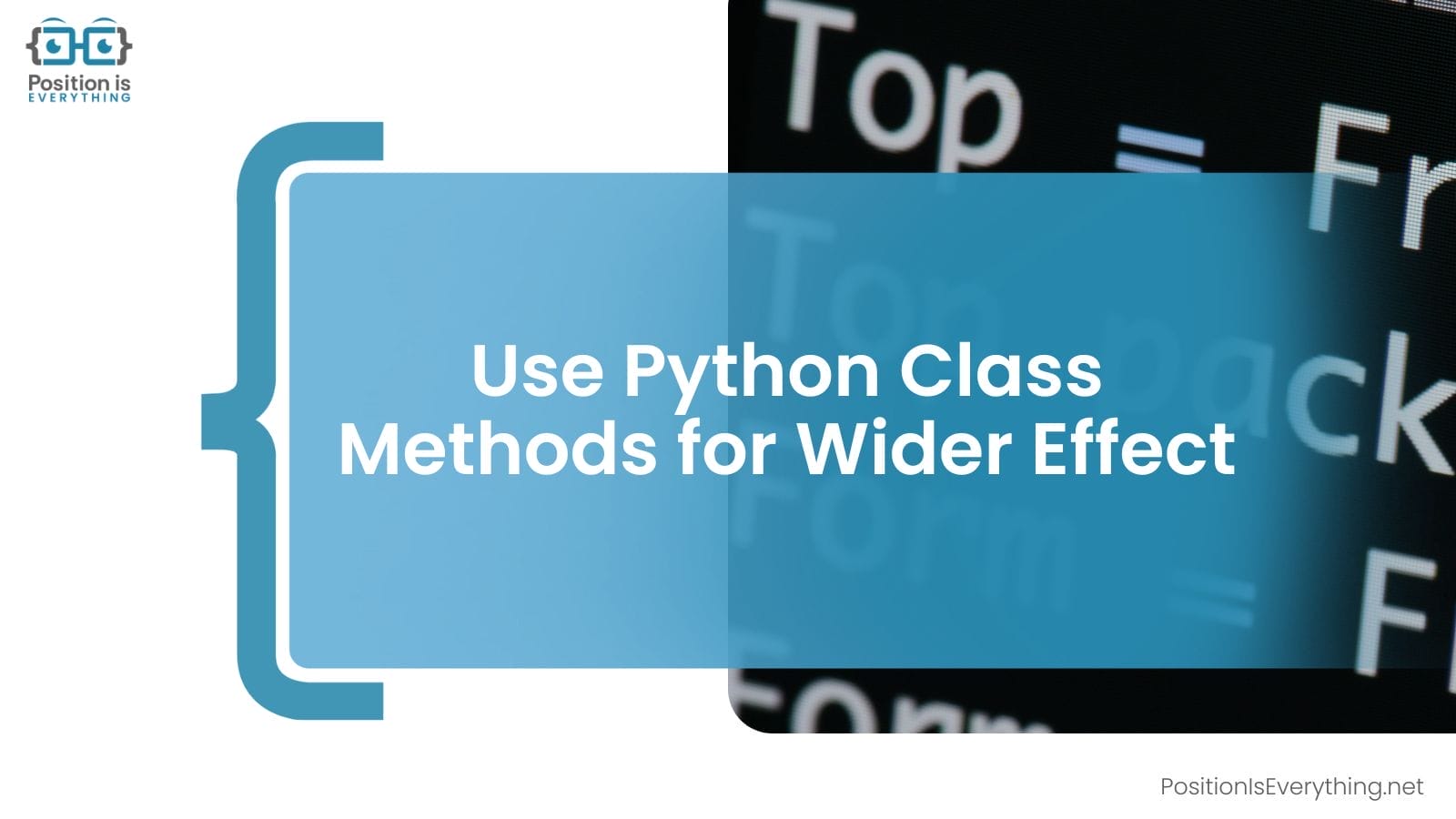 Python Static Method Learn The Syntax And Start Using It Position Is Everything