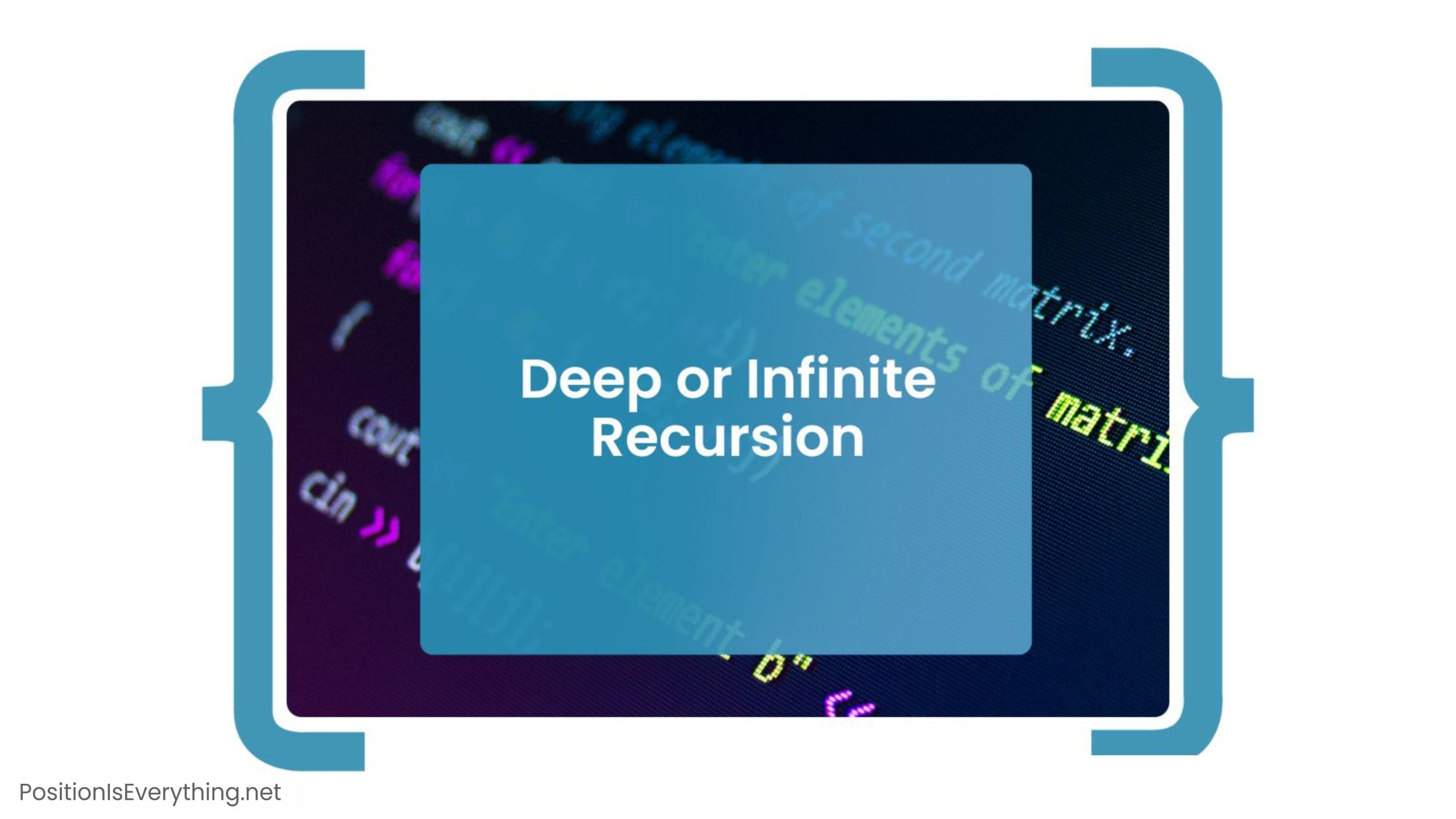 Stack Overflow Error: Discussing Causes and Swift Solutions - Position Is Everything