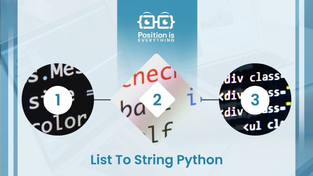 List To String Python: How To Master Conversion Techniques - Position ...